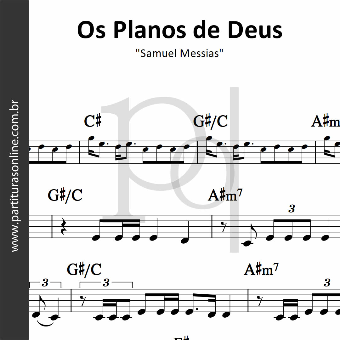 Os Planos de Deus | Samuel Messias