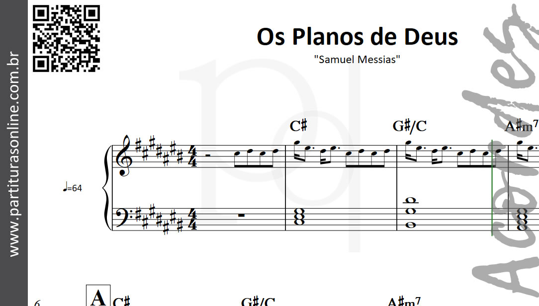 Os Planos de Deus | Samuel Messias