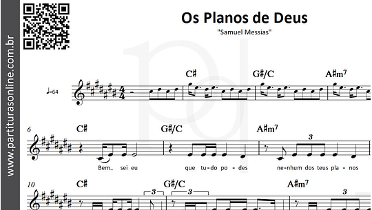 Os Planos de Deus | Samuel Messias