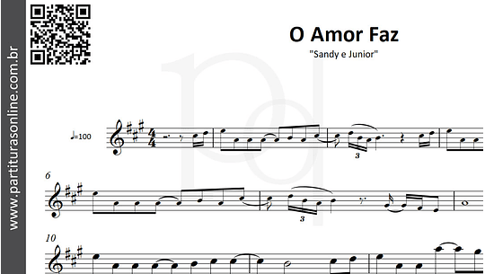 O Amor Faz | Sandy e Junior