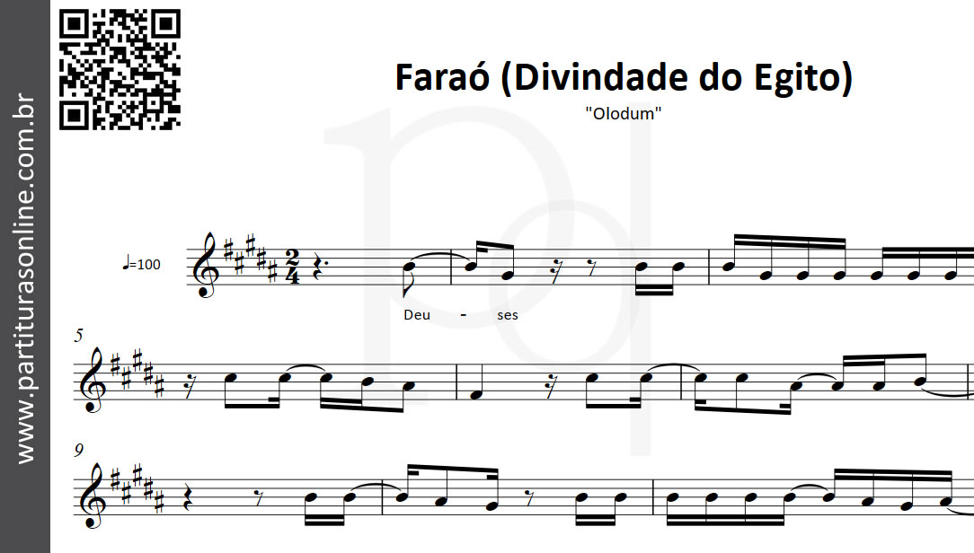 Faraó (Divindade do Egito) | Olodum