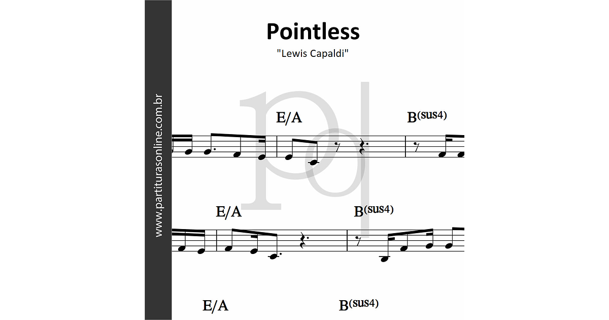 Pointless | Lewis Capaldi