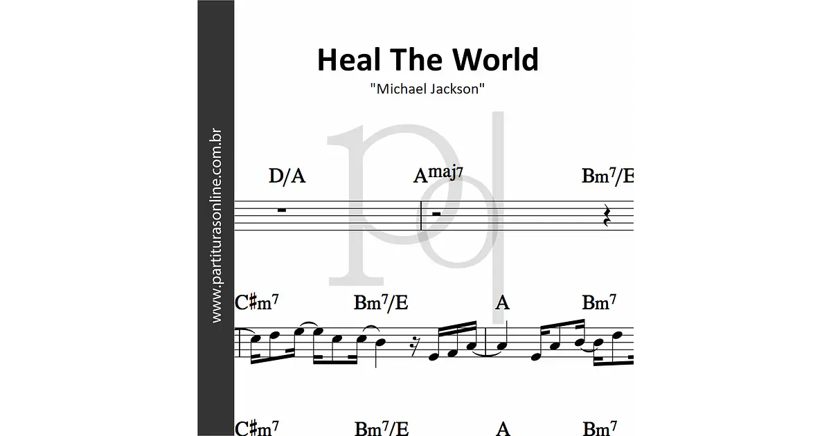 Heal The World | Michael Jackson