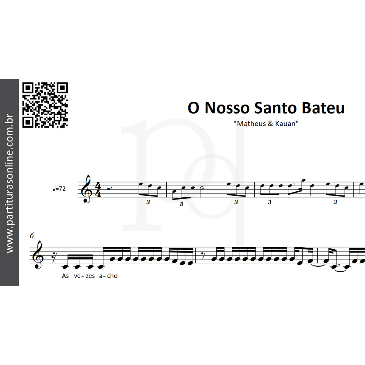 O Nosso Santo Bateu | Matheus & Kauan