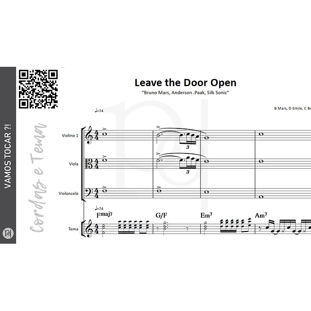 Leave the Door Open • Trio de Cordas