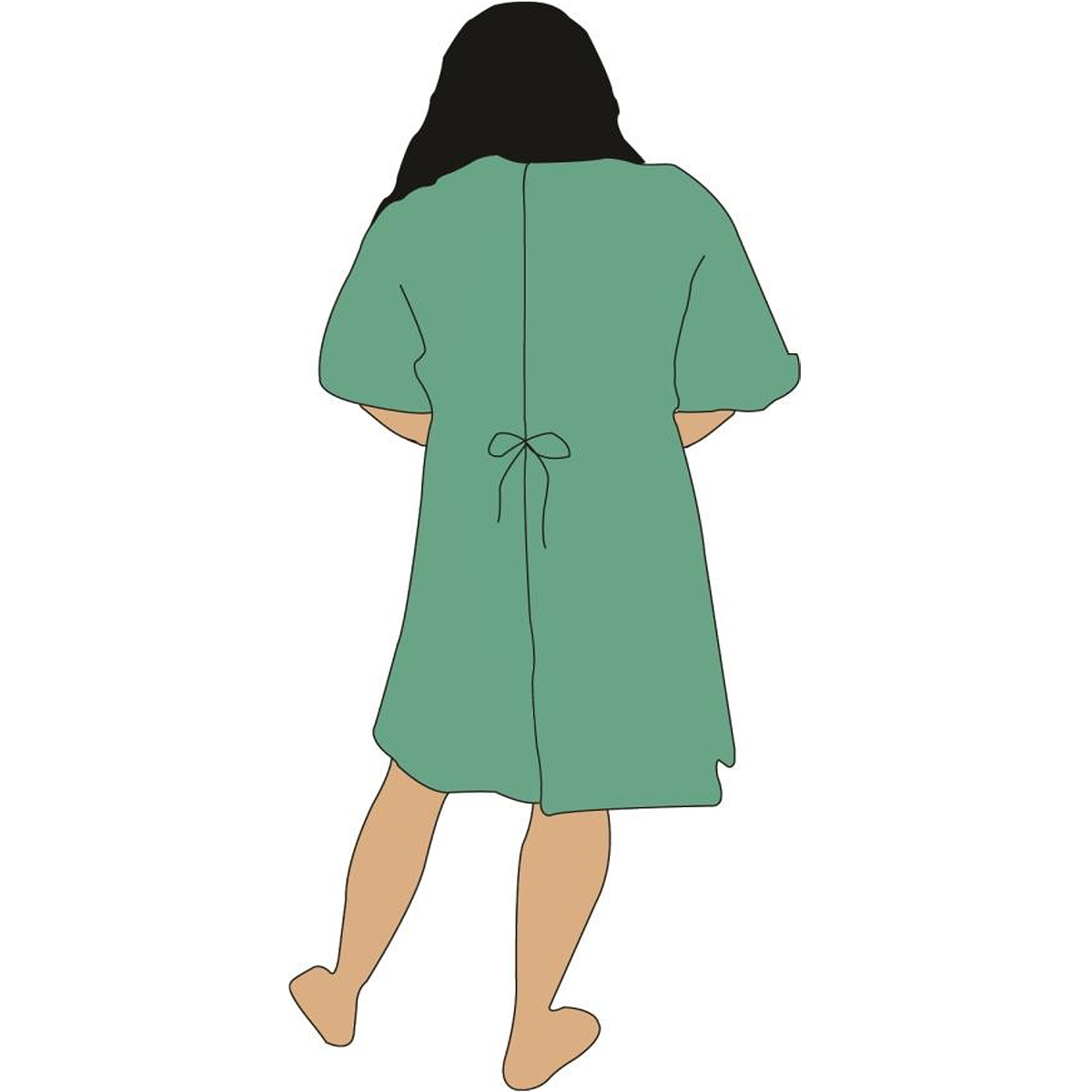 Bata para deambulación en el parto