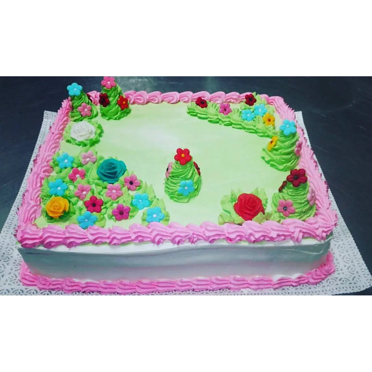 Torta Jardín de flores