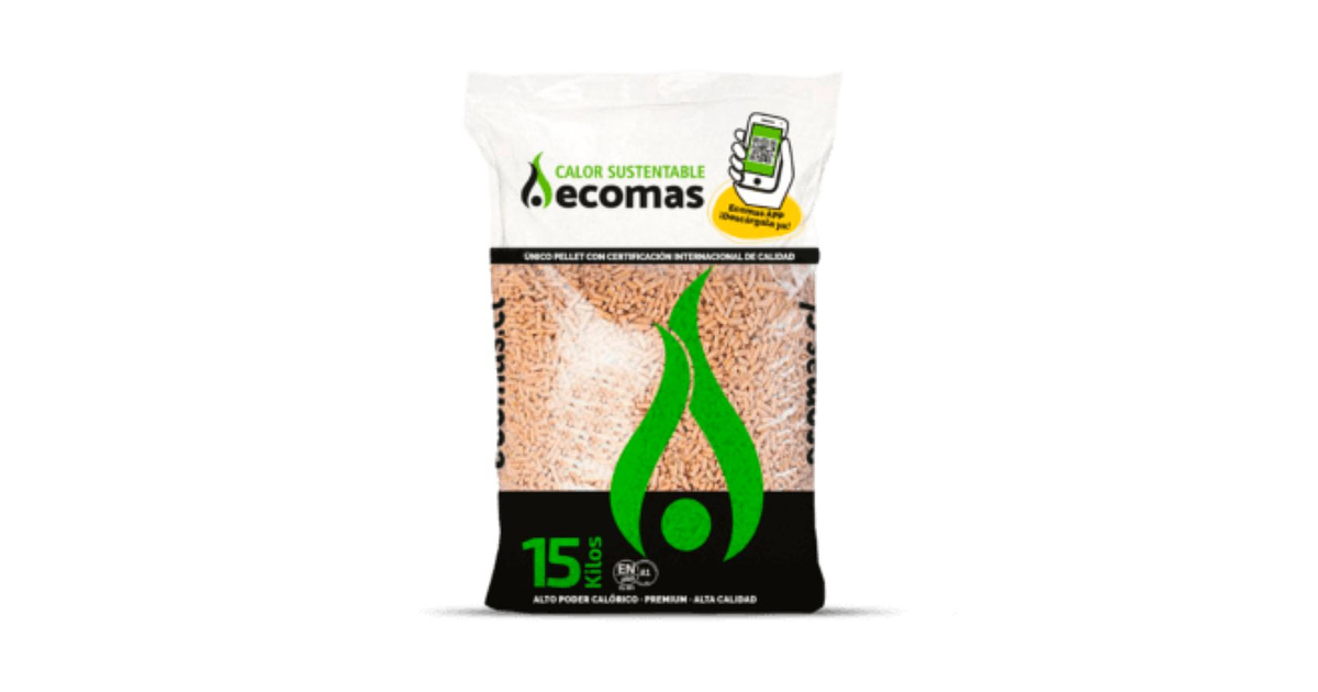 Pellet Ecomas 15 Kg.