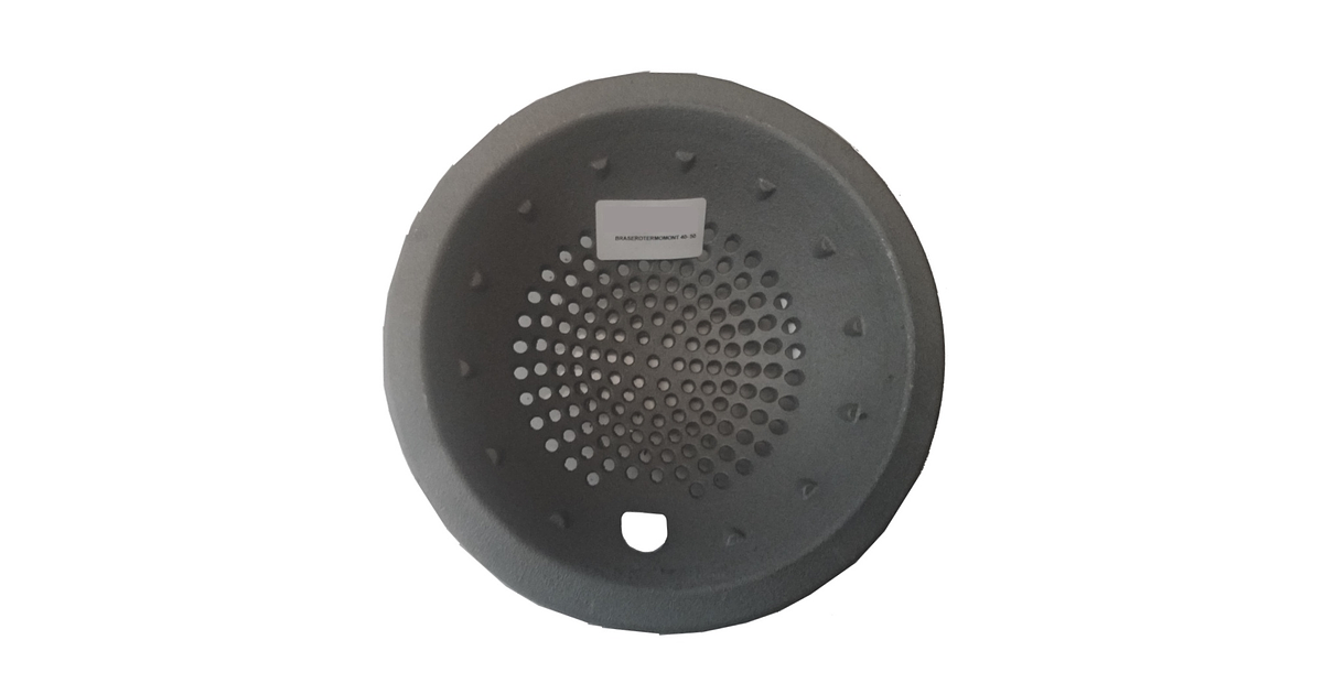 Brasero Caldera a Pellet Termomont Toby 40-50 Kw