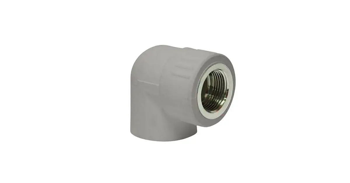 Codo 90º Terminal PPR HI - FU 25 x 3/4