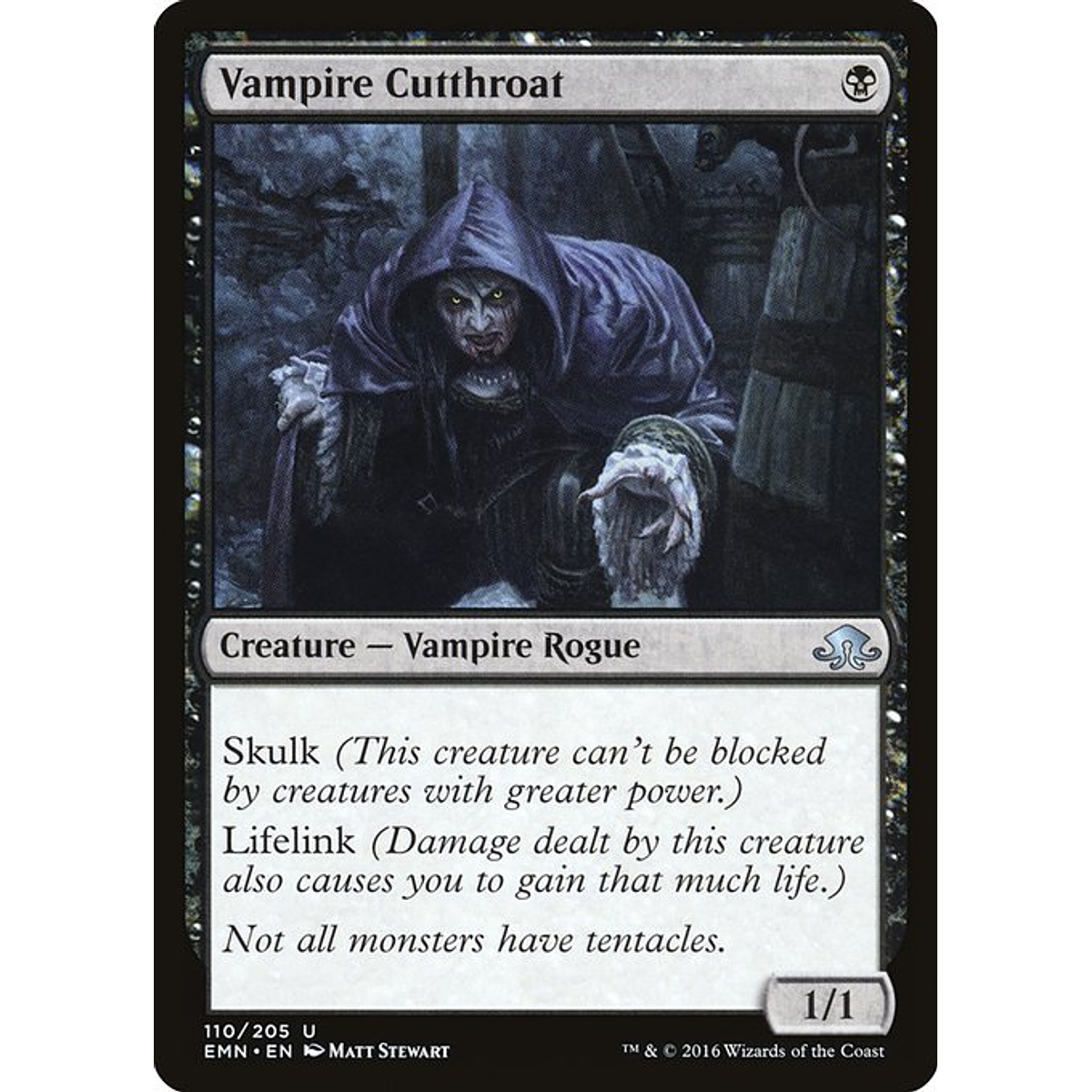 Carta Magic - Vampire Cutthroat - Idioma: Español - Edici...