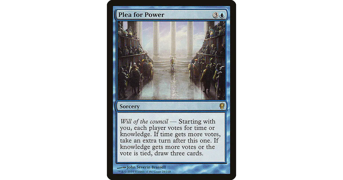 Carta Magic - Plea for Power - Idioma: Ingles - Edicion: