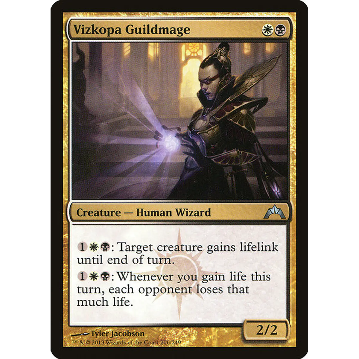 Carta Magic - FOIL Vizkopa Guildmage - Idioma: Ingles - E...