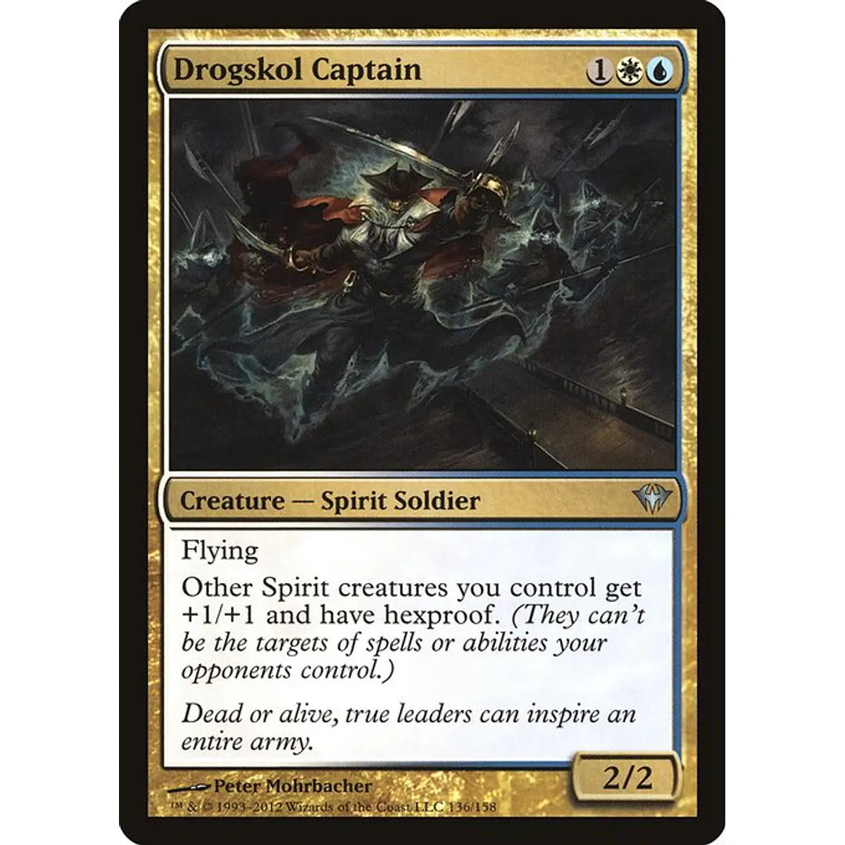 Carta Magic - FOIL Drogskol Captain - Idioma: Ingles - Ed...