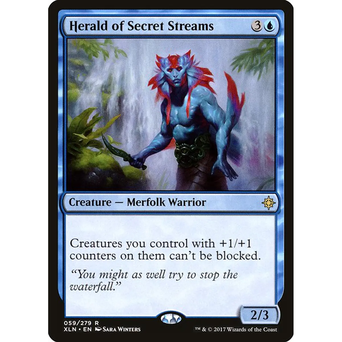 Carta Magic - Herald of Secret Streams - Idioma: Español ...