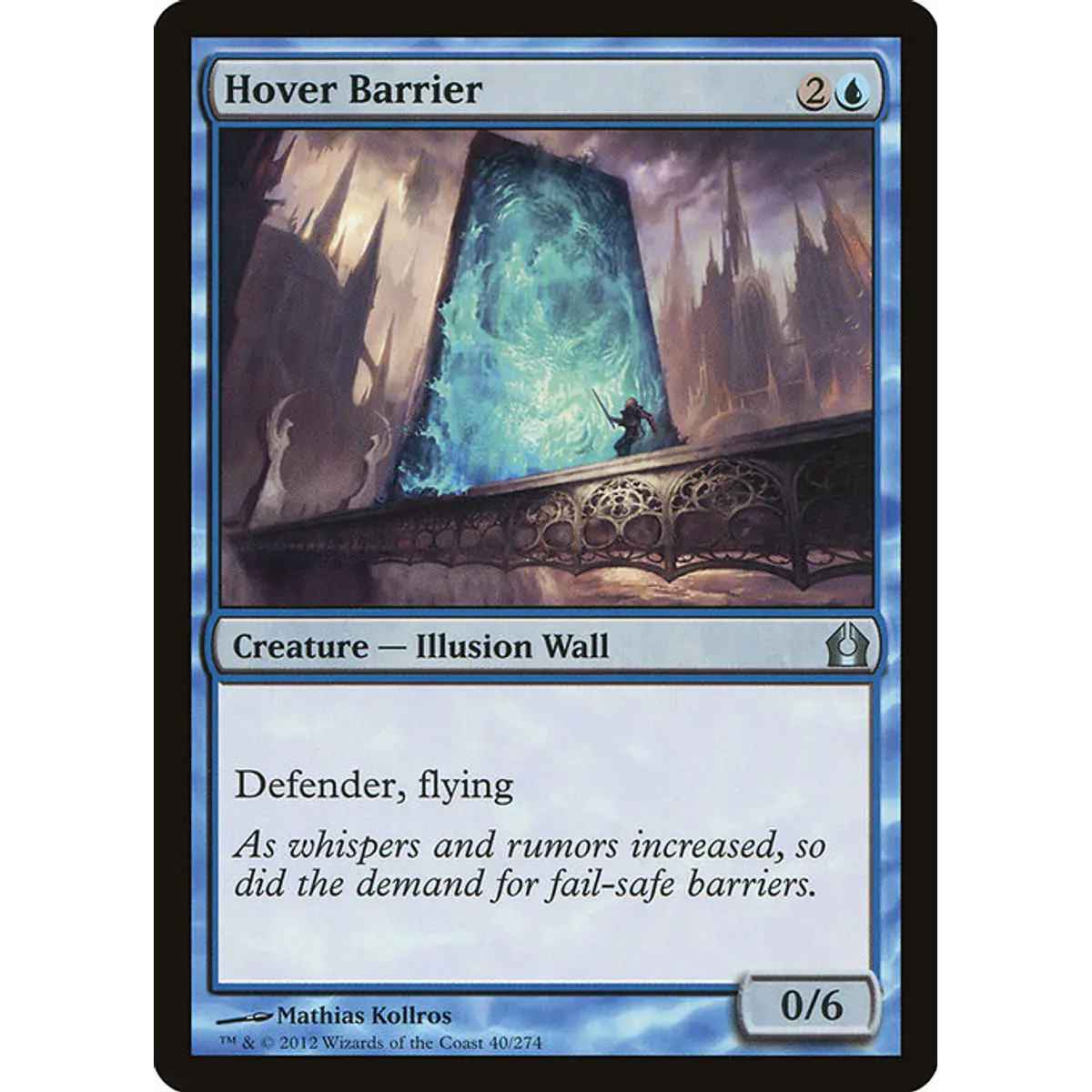 Carta Magic - FOIL Hover Barrier - Idioma: Español - Edic...