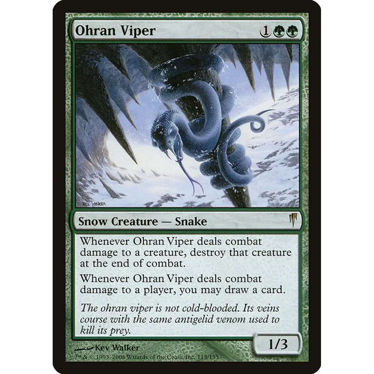 Carta Magic - Ohran Viper - Idioma: Ingles - Edicion: Col...