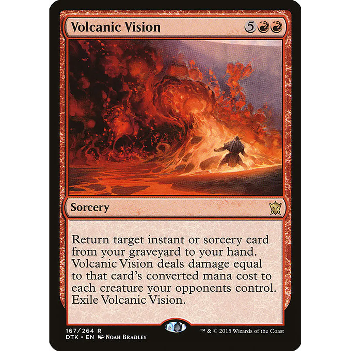 Carta Magic - Volcanic Vision - Idioma: Español - Edicion...