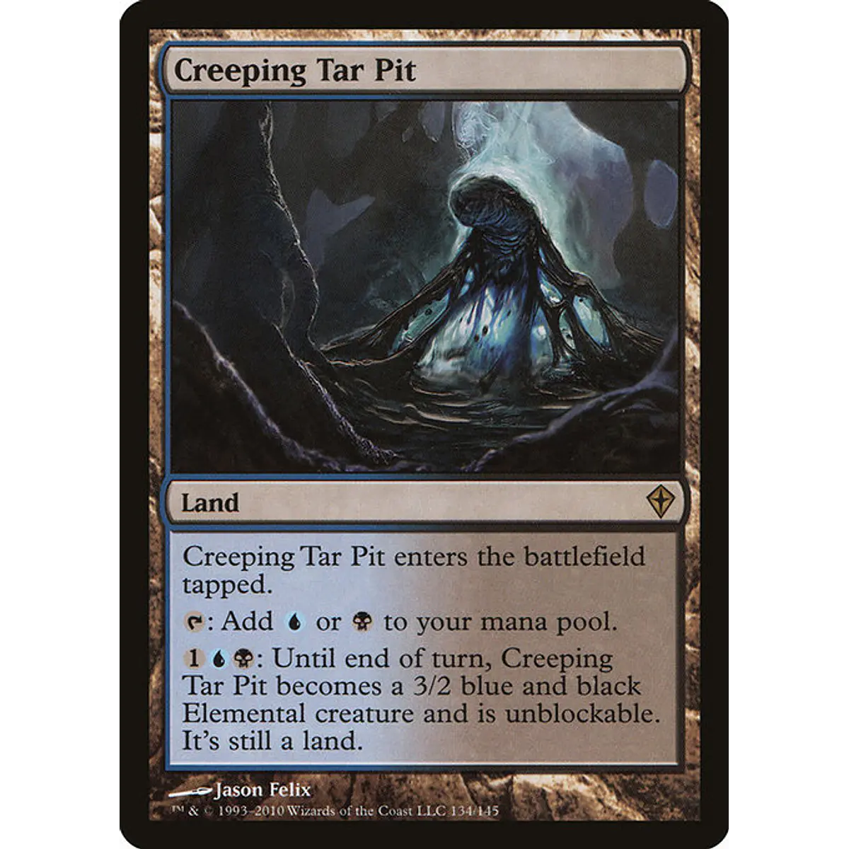 Carta Magic - Creeping Tar Pit - Idioma: Español - Edicio...