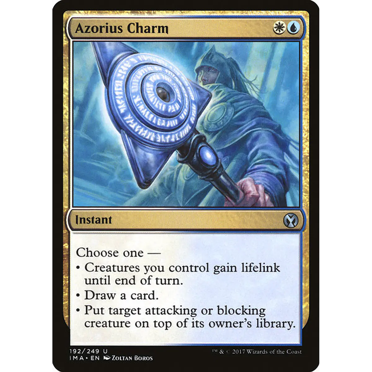 Carta Magic - FOIL Azorius Charm - Idioma: Ingles - Edici...
