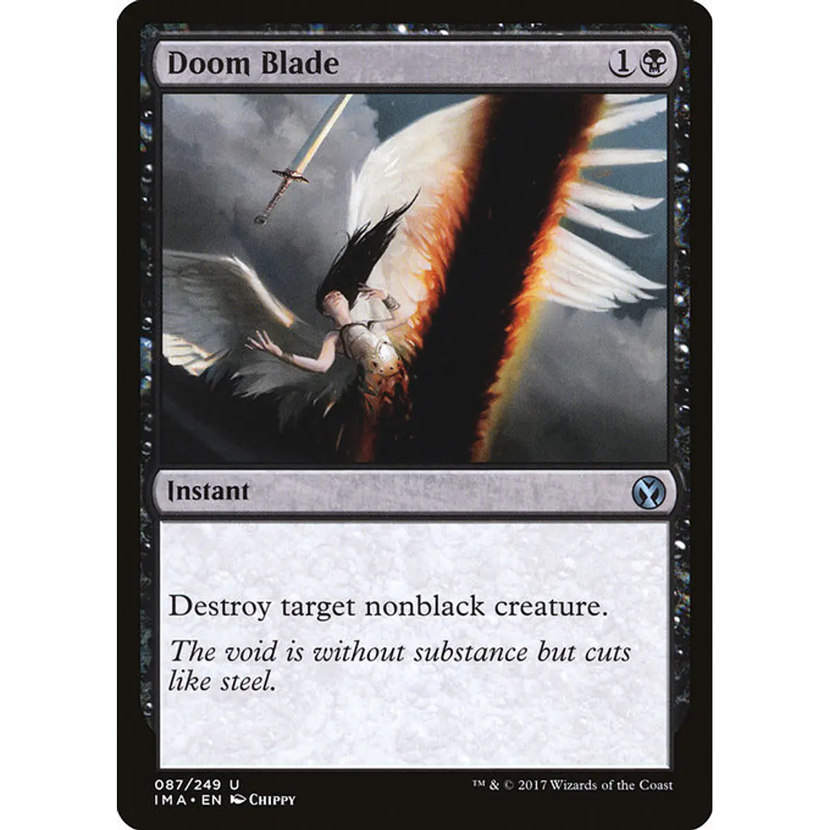 Carta Magic - FOIL Doom Blade - Idioma: Ingles - Edicion:...