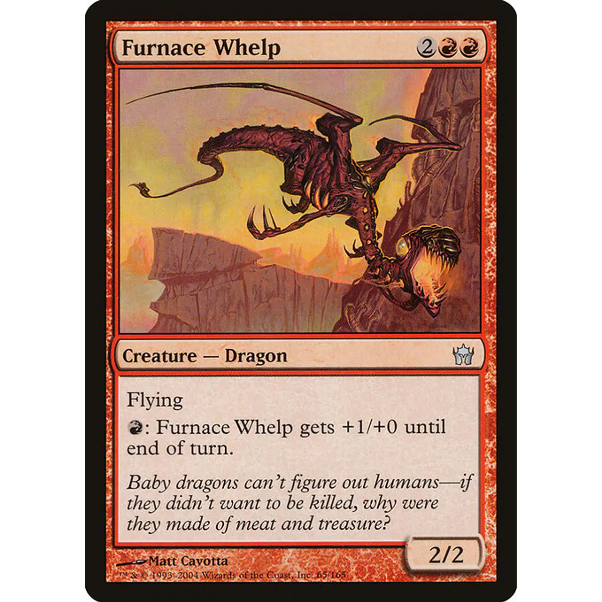 Carta Magic - FOIL Furnace Whelp - Idioma: Espa–ol - Edic...