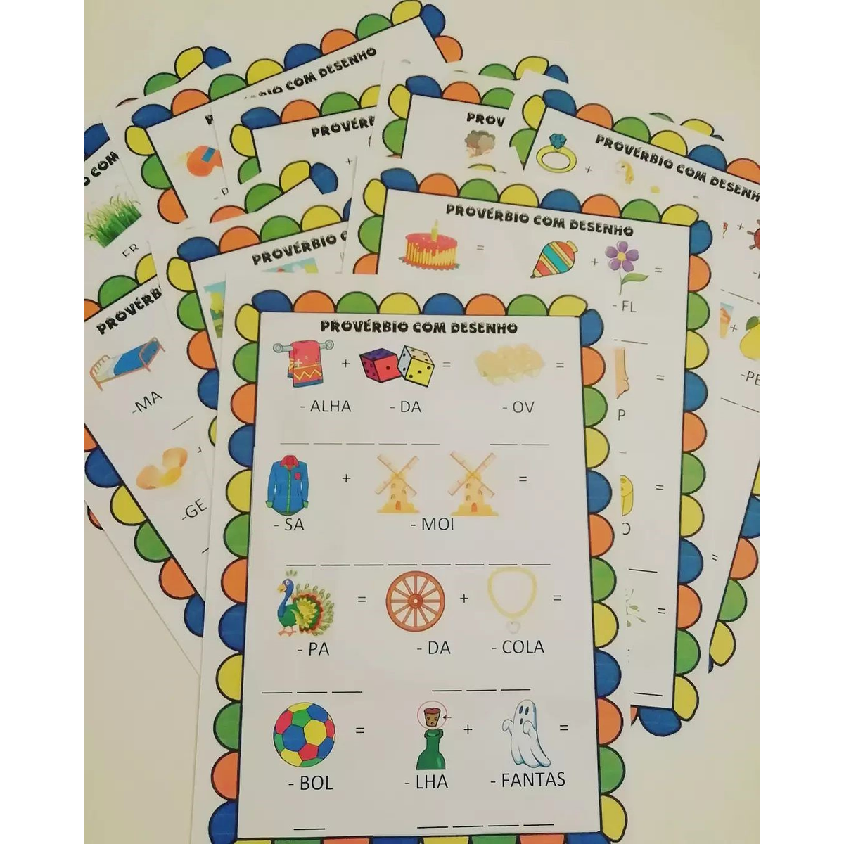 Atividade 122 - Decifrar provérbios - PDF