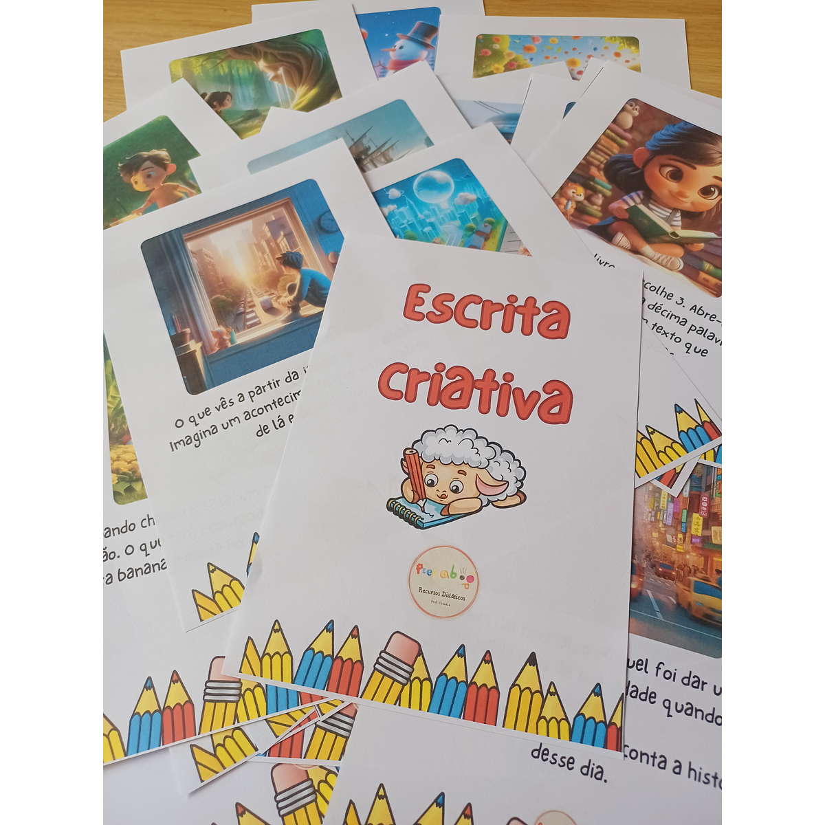 Atividade 501 - Escrita Criativa - Formato físico e PDF