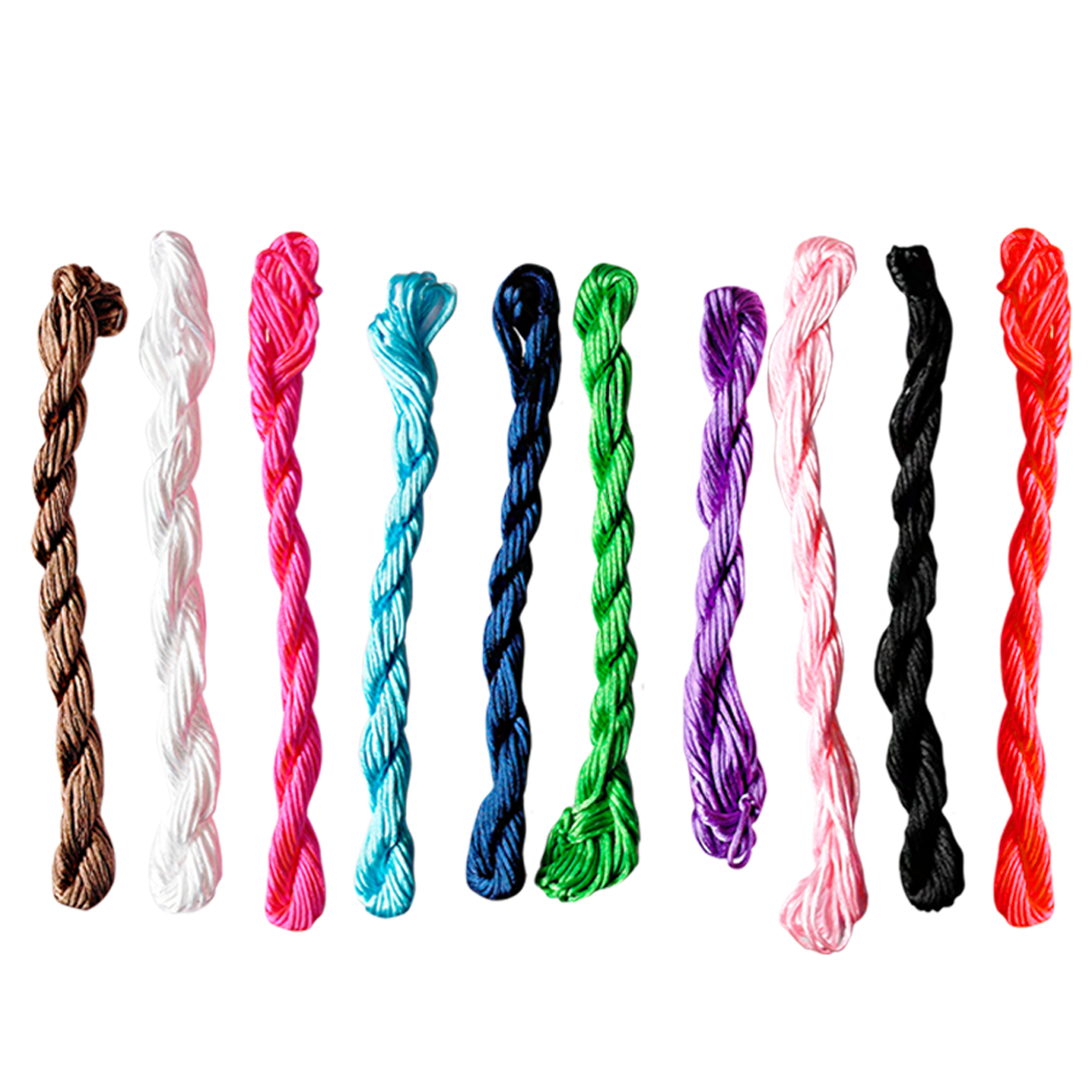 Hilo Cola De Ratón - 2 Mm - 50 Mts - 10 Colores