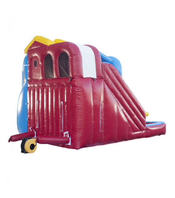 INFLABLE TOBOGÁN TRIPLE ACUÁTICO