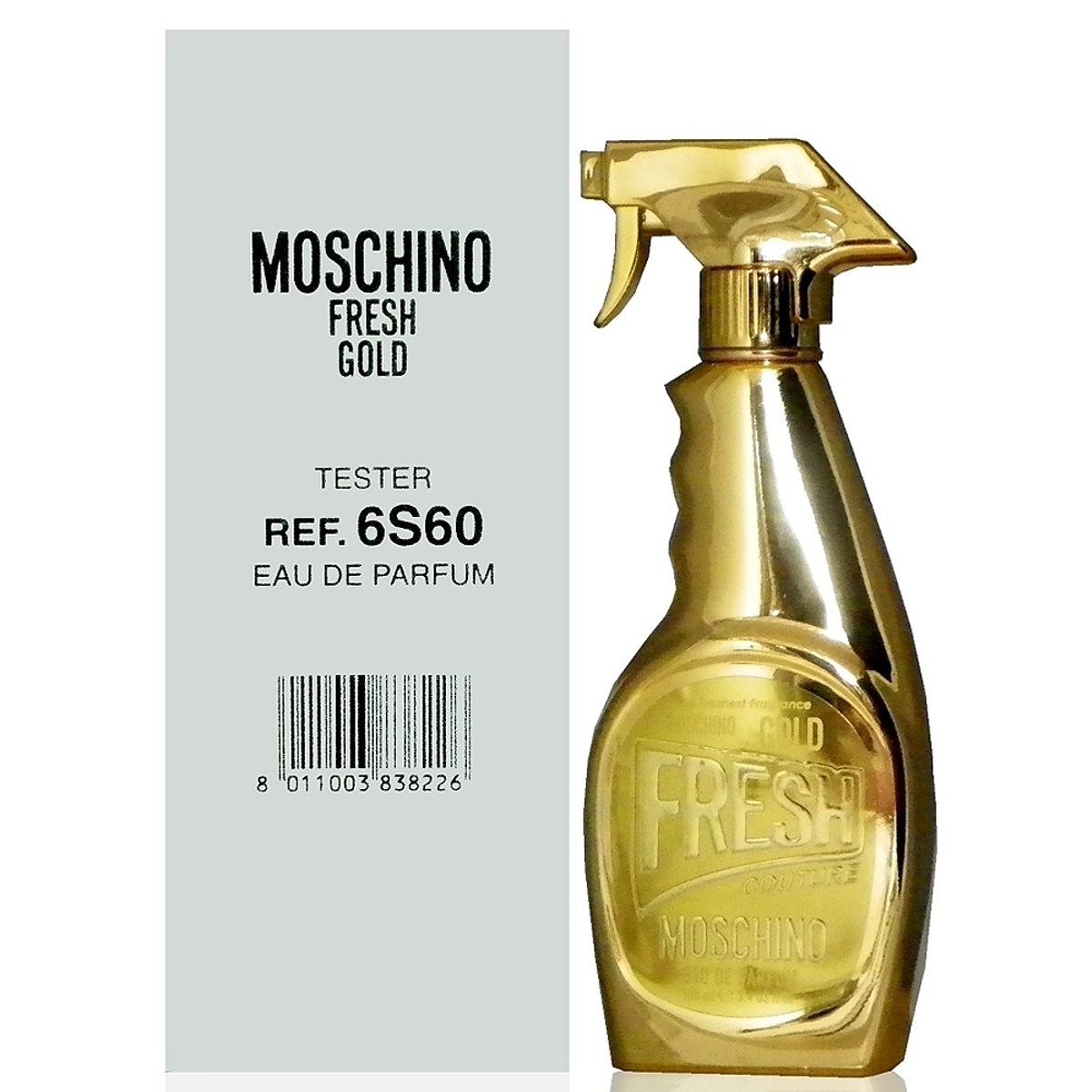 Moschino Gold Fresh Couture Edp 100 Ml Tester (con tapa)