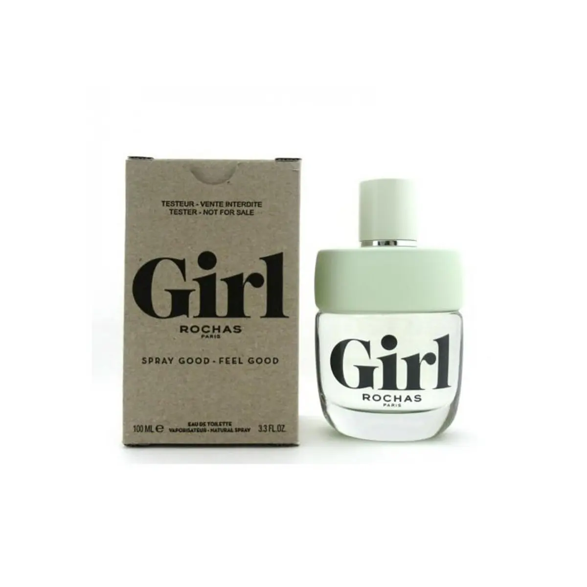 Perfume Rochas Girl Edt 100 Ml Tester (con tapa)
