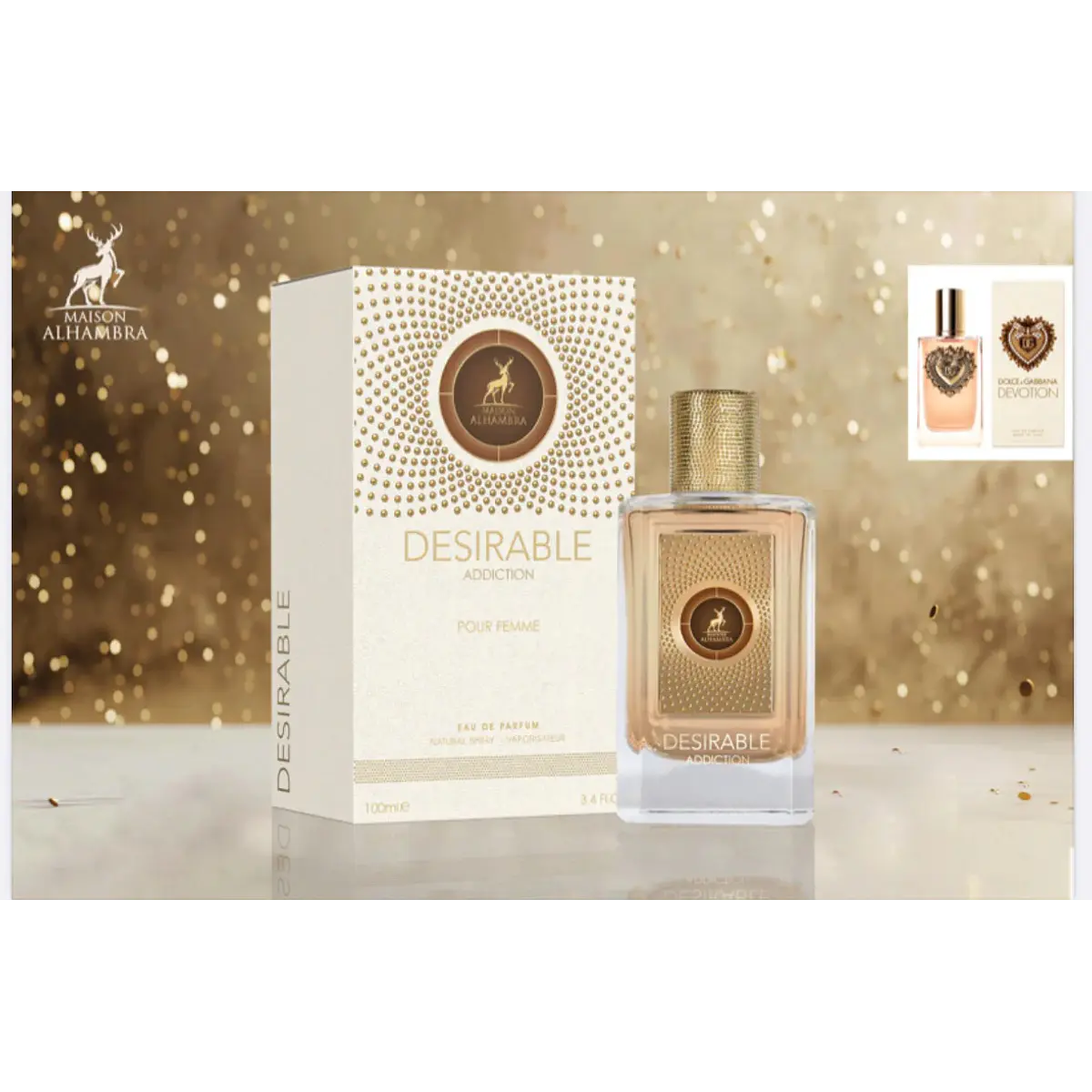 Perfume Maison Alhambra Desirable Addiction EDP 100 Ml Mujer