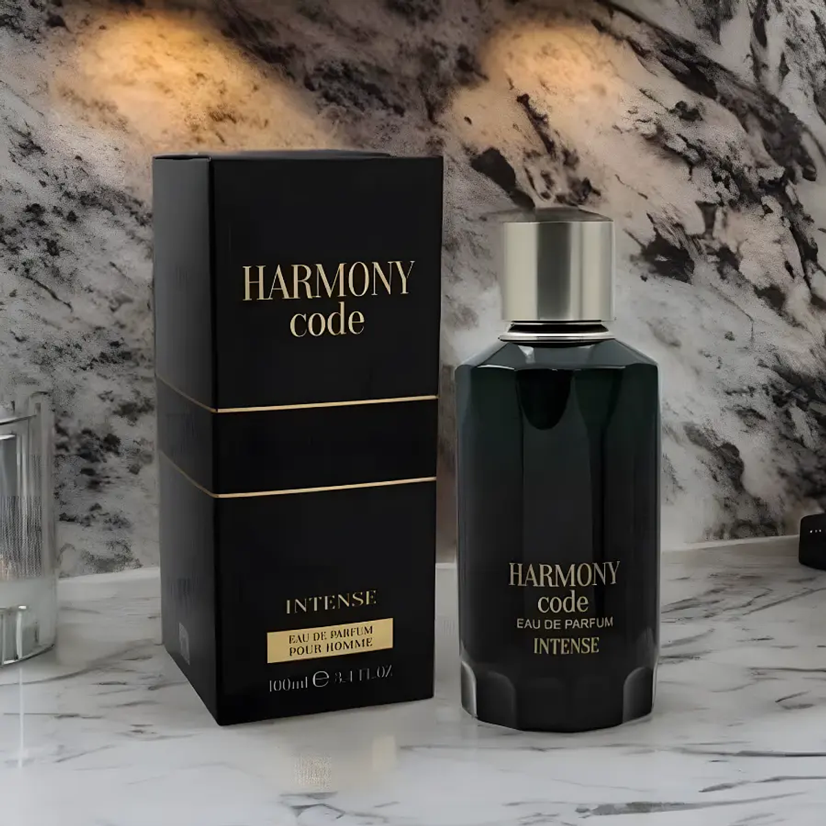 Fragance World Harmony Code Intense EDP 100 ml Hombre | Premium Perfumes