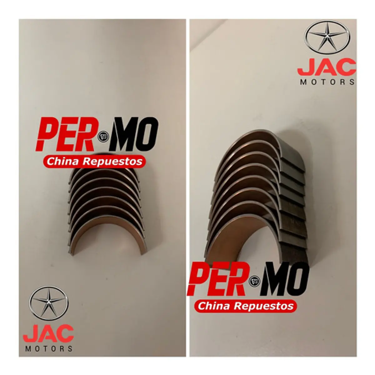 Set Metales Biela Y Bancada Jac X200 Originales
