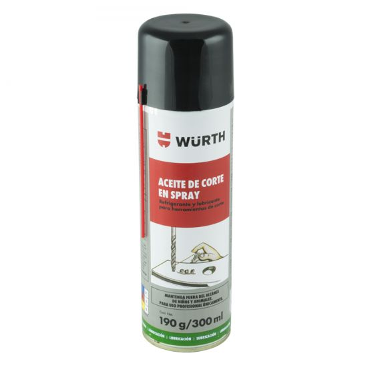 Aceite de corte Spray Wurth 190g 300ml