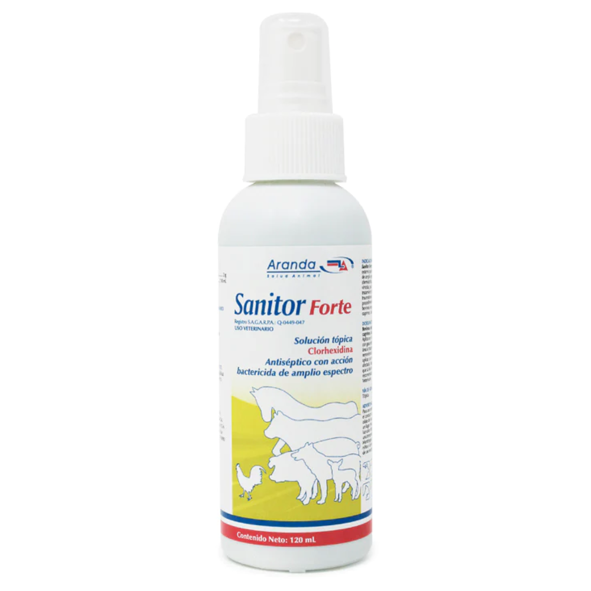 Sanitor Forte Spray Cicatrizante Clorhexidina