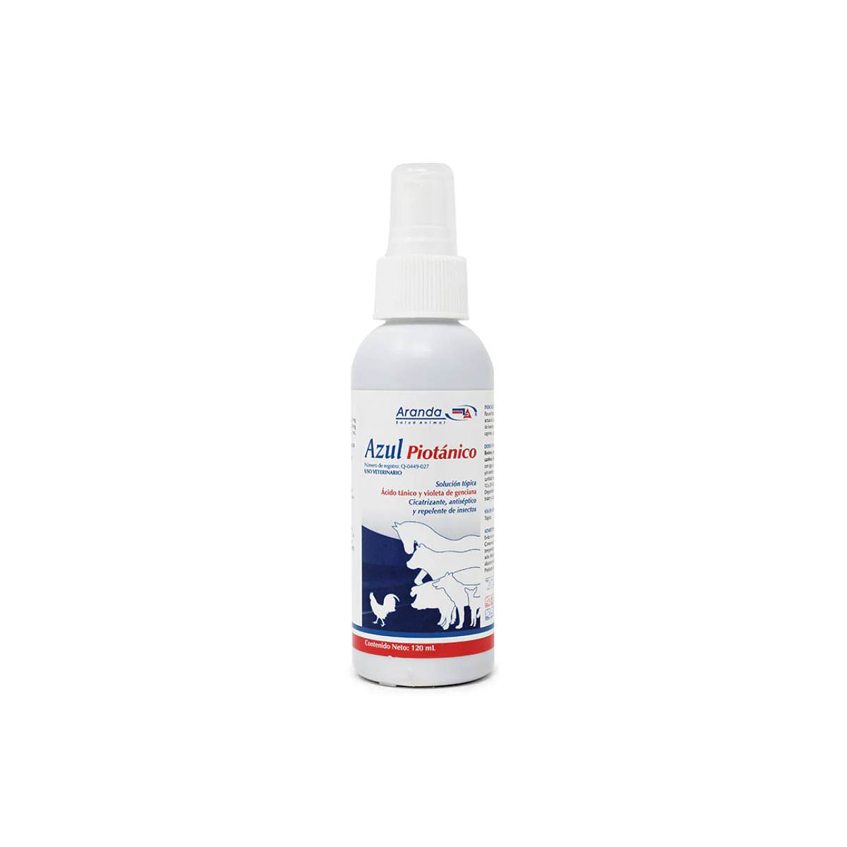 Azul Piotanico Spray 120 ML** | Aranda