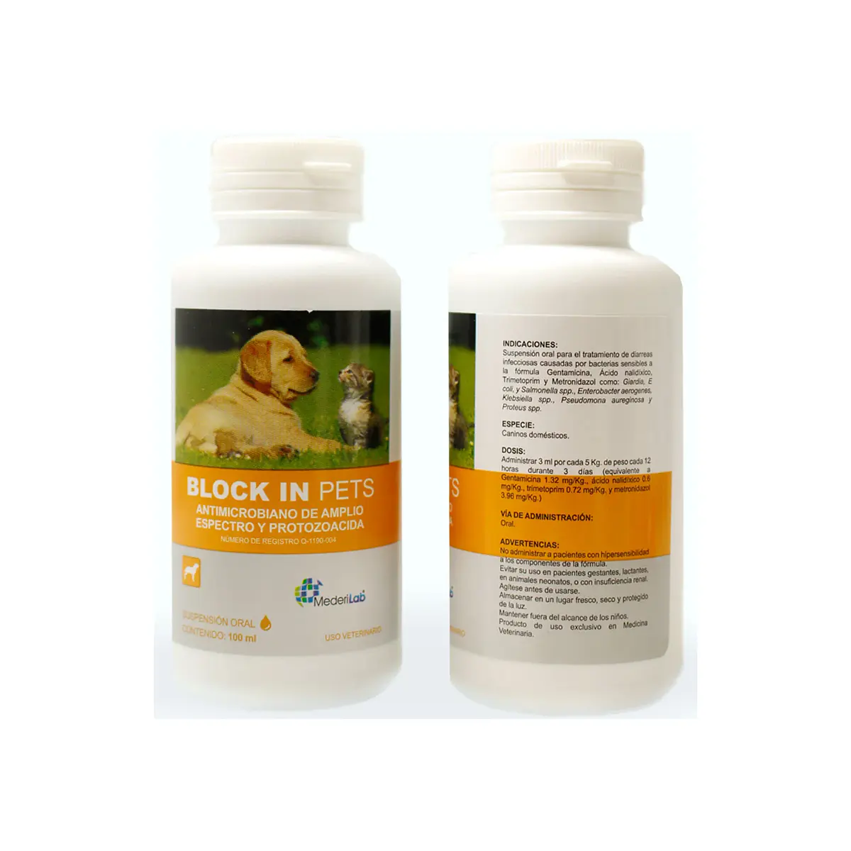 Block In Pets 100 ML | Perros y Gatos