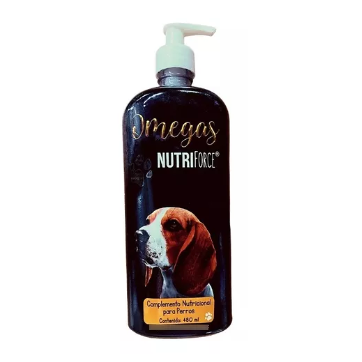 Omegas NutriForce para Perro Frasco de 480 Ml