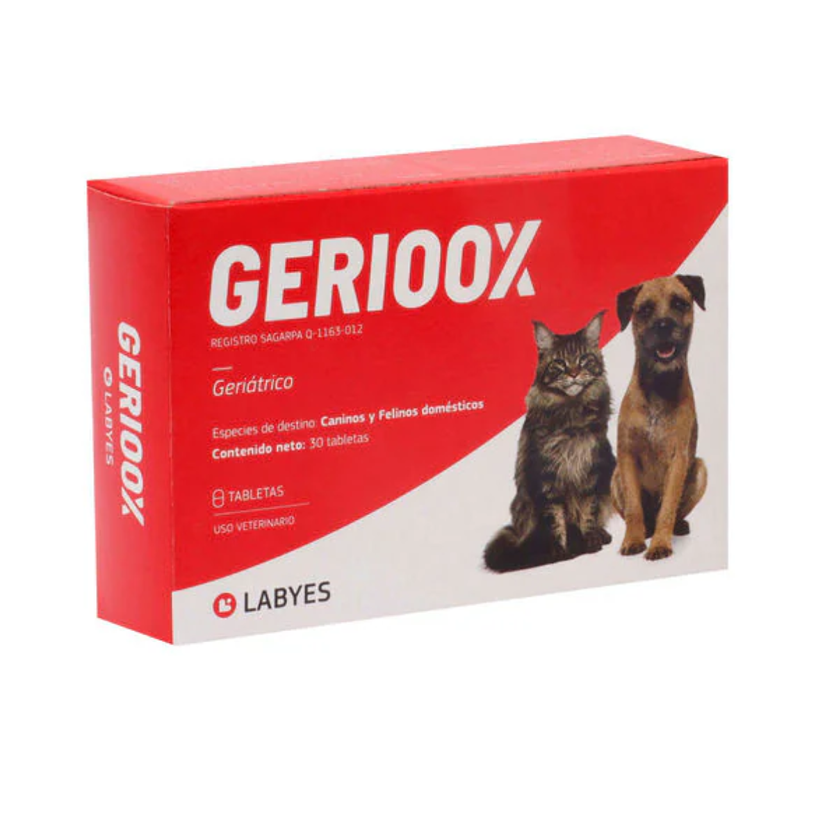 Gerioox® Suplemento Geriátrico (Perros y Gatos) 30 Tabletas