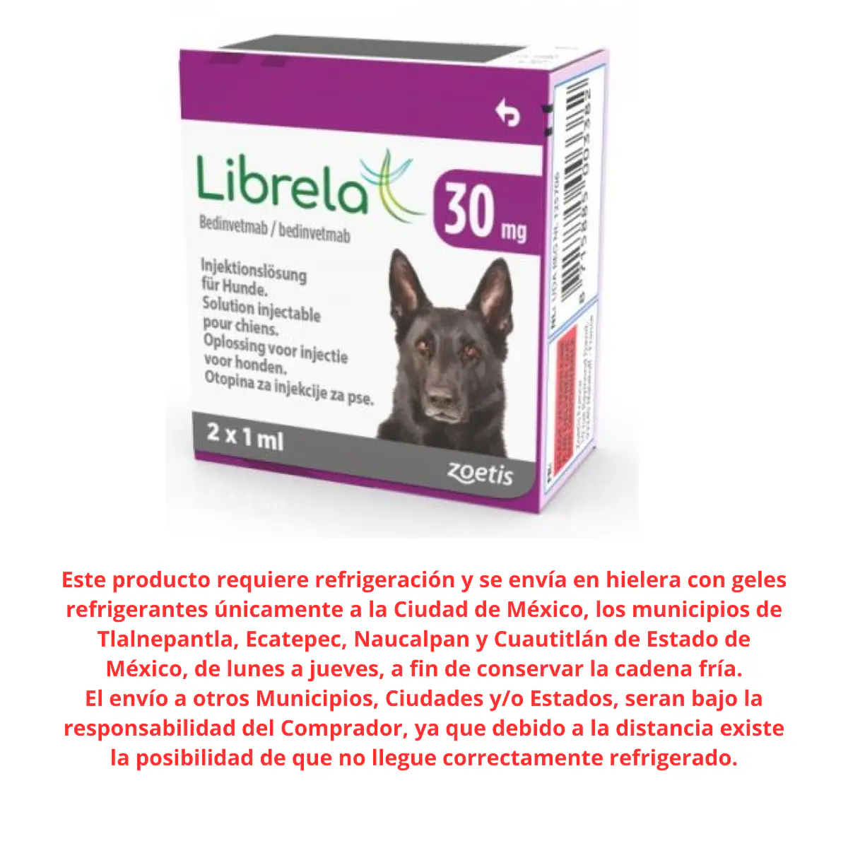 Librela® 30 mg | Analgésico Para Perro