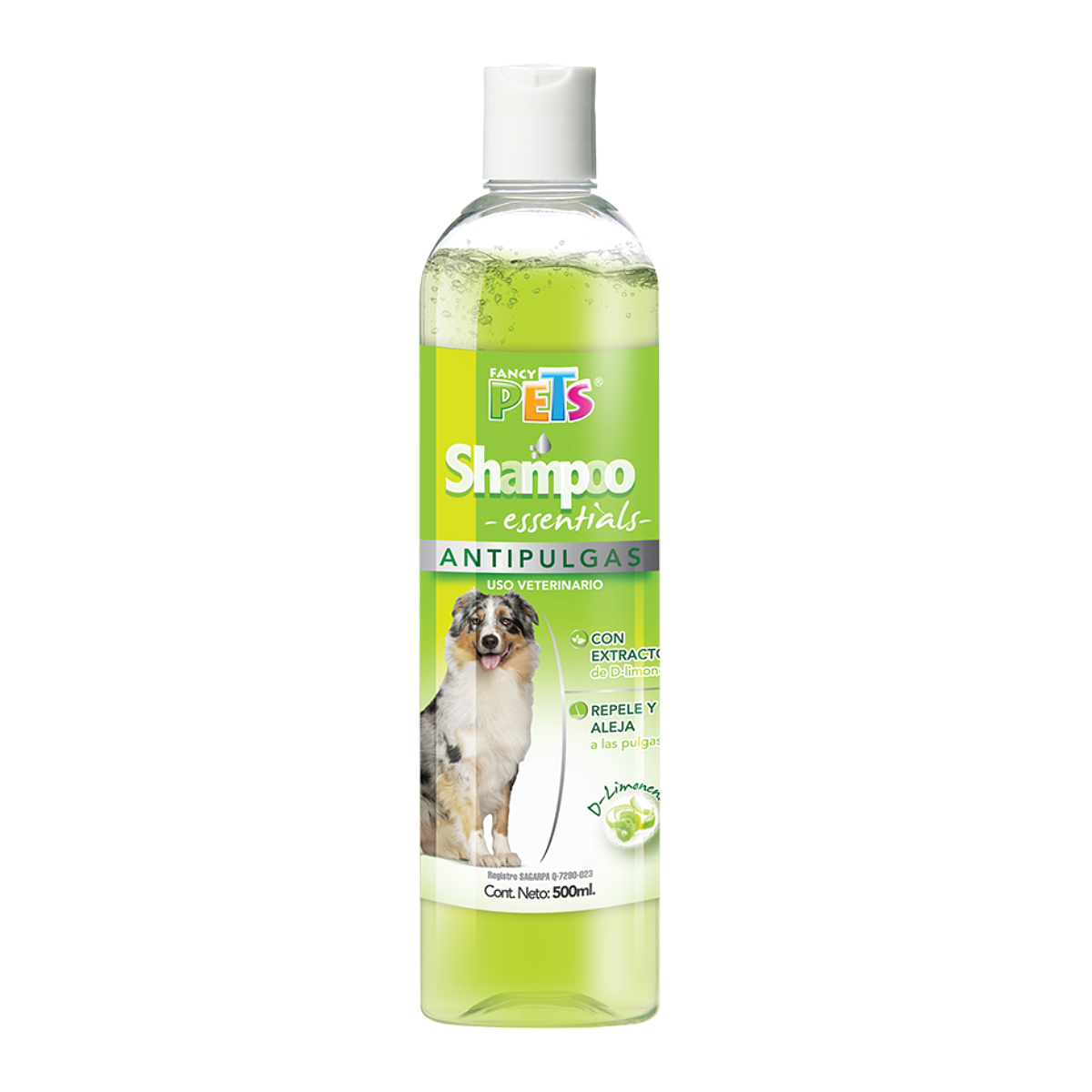 Fancy Pets® Essentials Shampoo Antipulgas Para Perro 500 mL