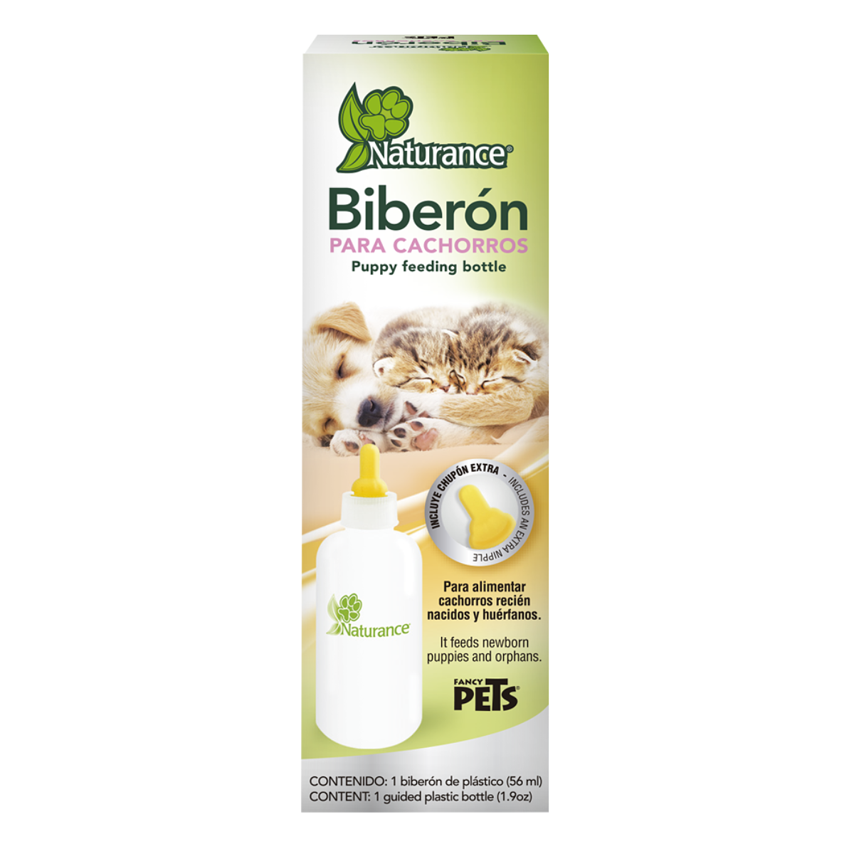 Fancy Pets® Biberón Para Cachorro de 56 mL (Perros/Gatos)