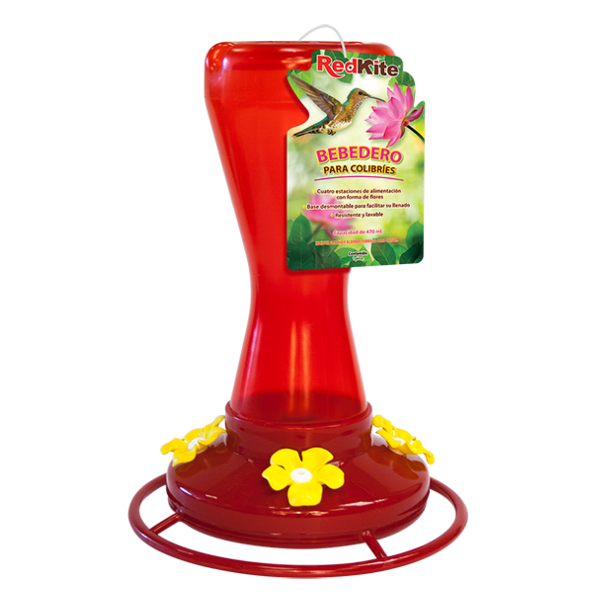 RedKite® Bebedero Para Colibrí 470 ml