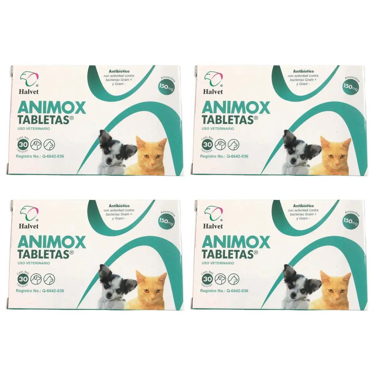 Animox Tabletas Mayoreo 4 Cajas