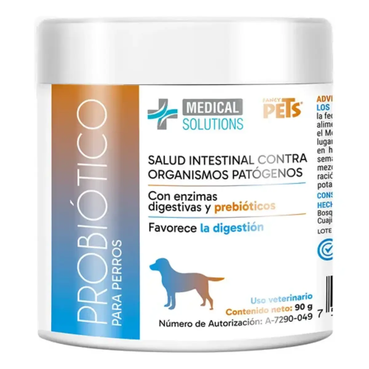 Probiótico para Perros Fancy Pets 90 gr.