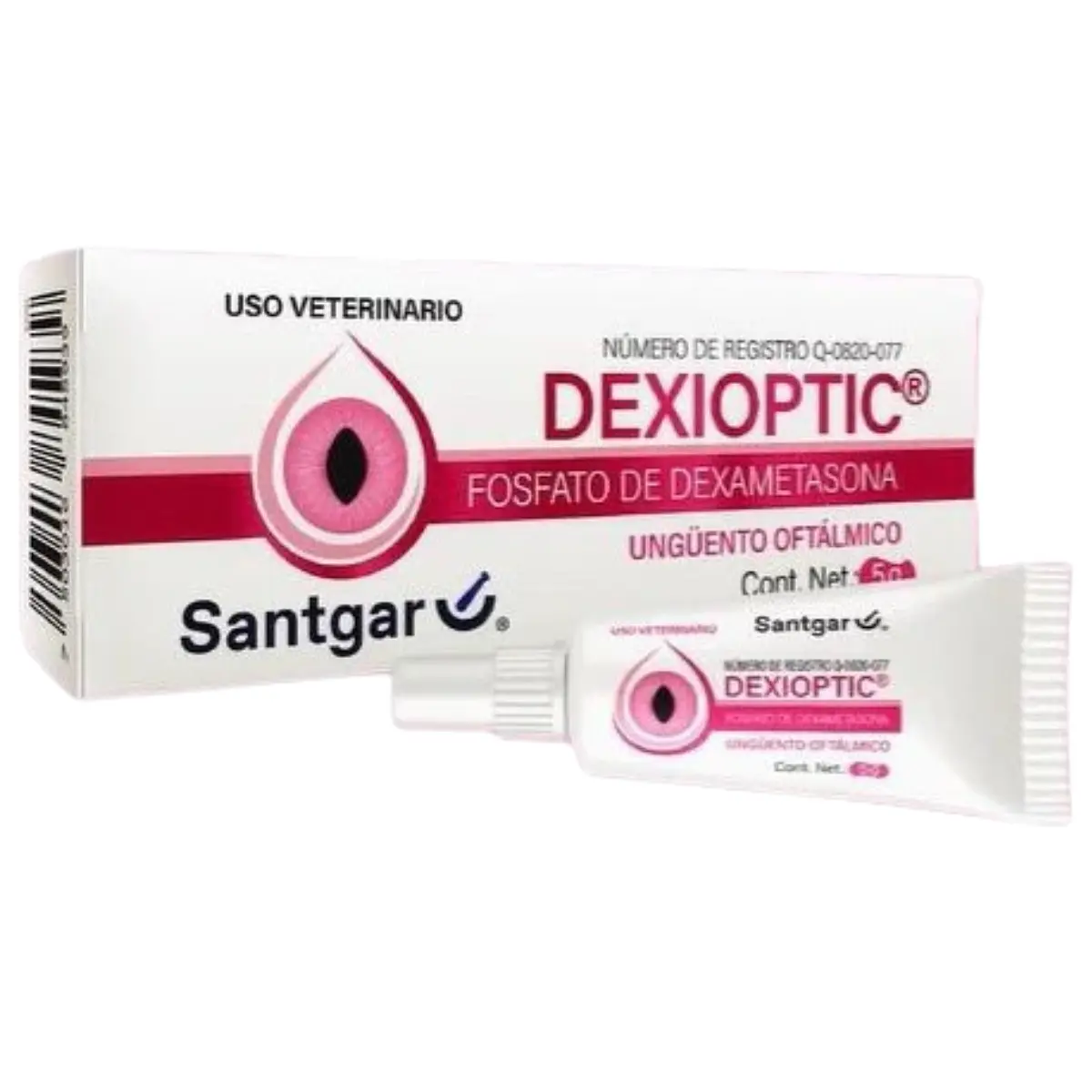 Dexioptic® Ungüento oftálmico 5 gr **(Antes Dexivet)**