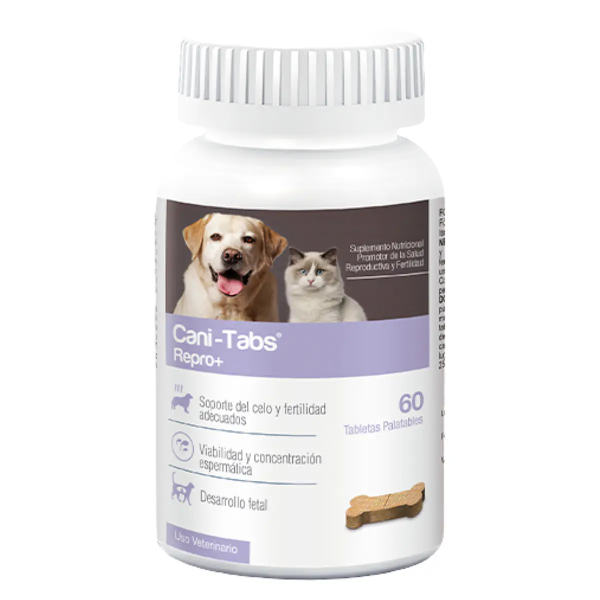 Cani-Tabs Repro+ frasco con 60 tabletas