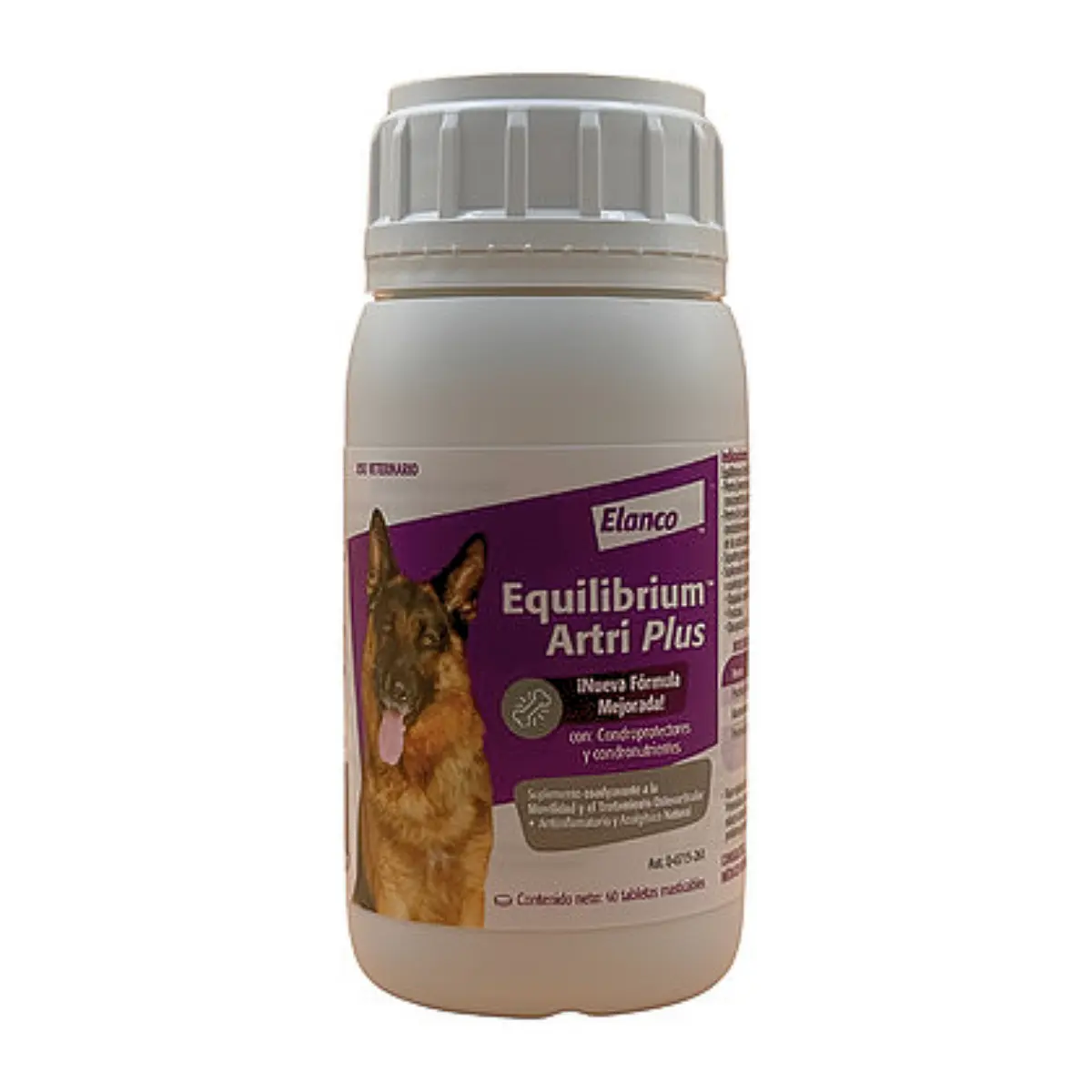 Equilibrium Artri Plus Frasco con 60 tabletas masticables